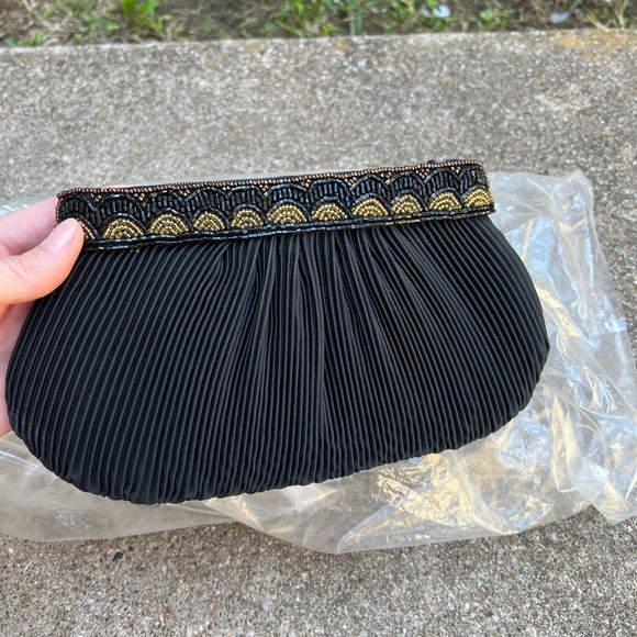 genie | Bags | Vintage Genie Black Clutch Bag | Poshmark